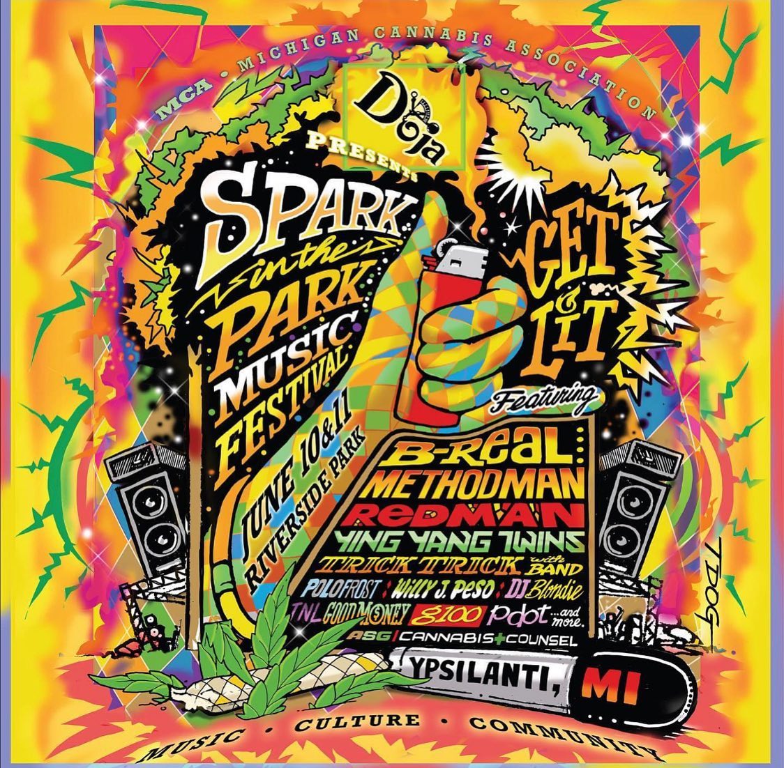 Spark in the Park Festival info & ticket giveaway! – MiCannaTrail
